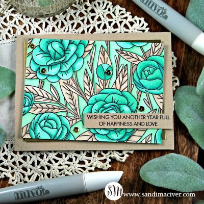 Tonic Studios Flora Background - Sandi MacIver - Card making and paper ...