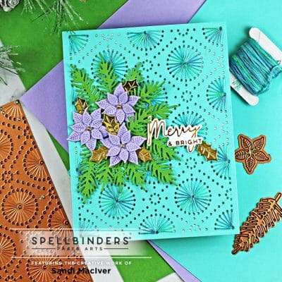 Spellbinders Circular Stitched Background - Sandi MacIver - Card making ...
