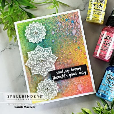 Spellbinders June Glimmer Card - Sandi MacIver - Card making and paper ...