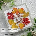Spellbinders Stitched Small Leaves Card - Sandi MacIver - Card making ...
