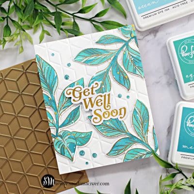 Pinkfresh Studio Detailed Leaf - Sandi MacIver - Card making and paper ...