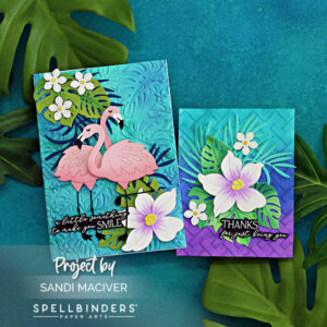 Spellbinders Grand Tropics Hand Made Cards - Sandi MacIver - Card ...