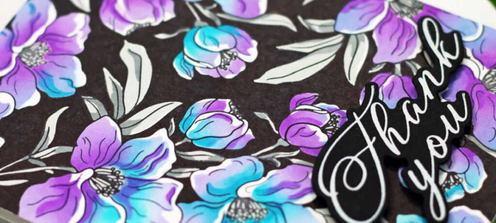 Alex Syberia Designs Charming Floral Background Cards - Sandi MacIver ...
