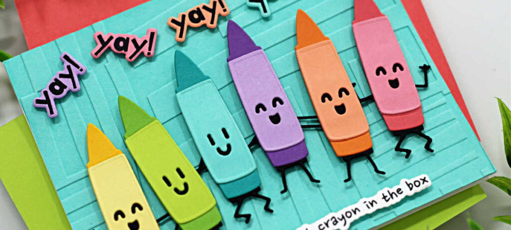 Crayon Teacher Cards - Sandi MacIver - Card making and paper crafting ...