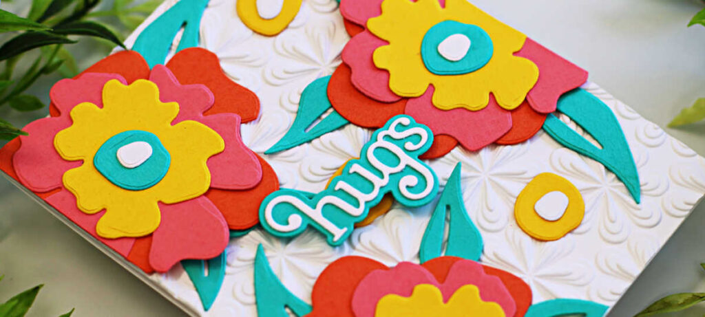 Simon Says Stamp Bold Flowers Die Cut Card - Sandi MacIver - Card ...