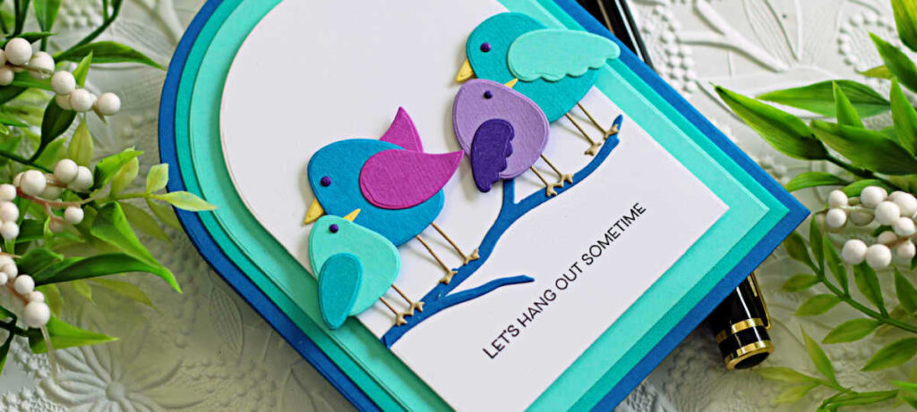 Simon Says Stamp Let's Hang Out Sometime Die Cut Card | NEW RELEASE DAY ...