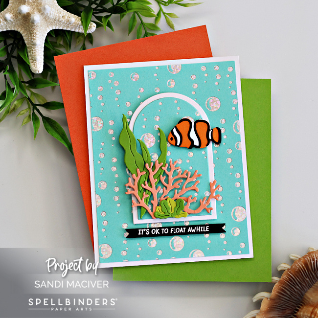 Spellbinders August 2025 Clubs Blog Hop – Glimmer Fish Cards - Sandi ...
