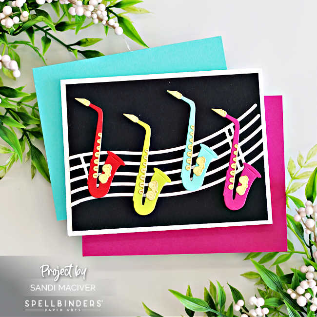 Bibi's Musical Notes Handmade Cards - Sandi MacIver - Card making and ...
