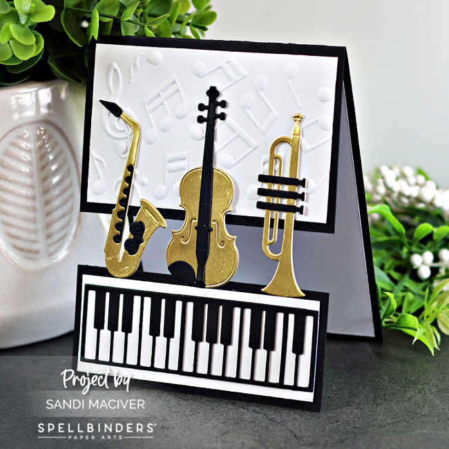 Bibi's Musical Notes Handmade Cards - Sandi MacIver - Card making and ...