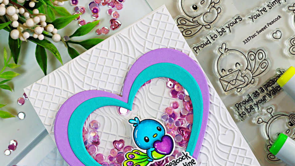 Simon Says Stamp Sweet Peacock Valentine - Sandi MacIver - Card making ...